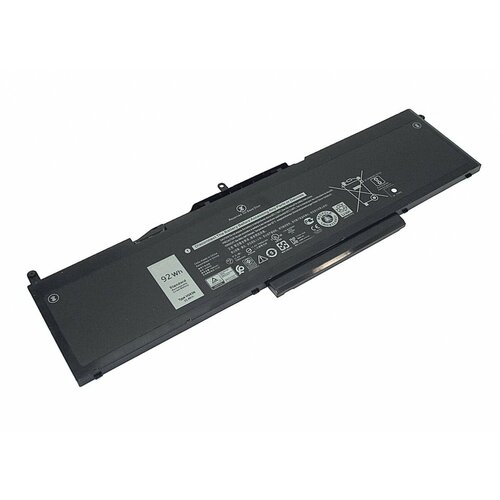 Аккумуляторная батарея для ноутбука Dell NY5PG 11.4V (7666mAh)