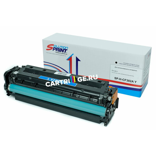 Картридж Sprint SP-H-CF382Y (312A) для HP совместимый