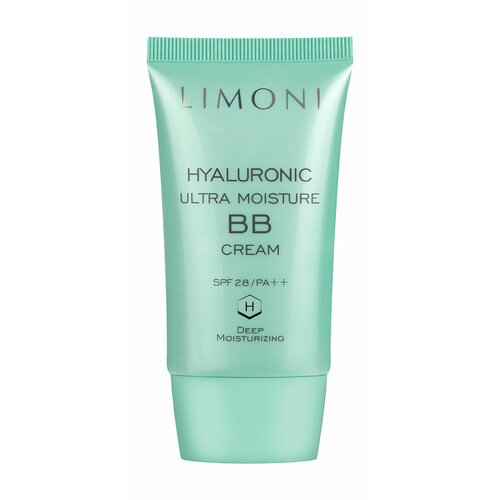 LIMONI BB-крем для лица ультраувлажняющий Hyaluronic Ultra Moisture BB с гиалуроновой кислотой, 50 мл