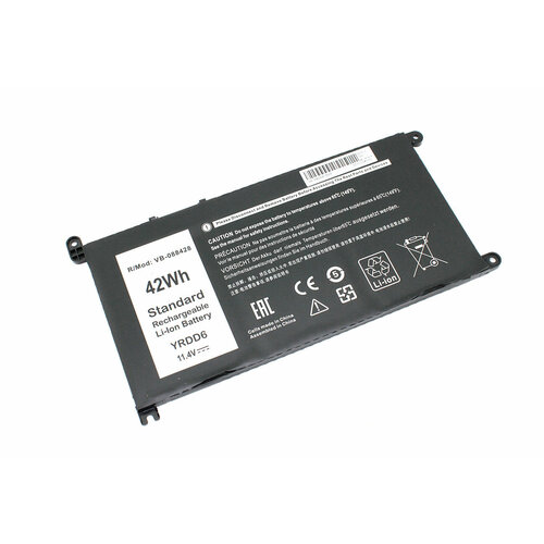 Аккумулятор для ноутбука Dell Inspiron 14 5482 5485 (YRDD6) 11.4V 3600mAh OEM