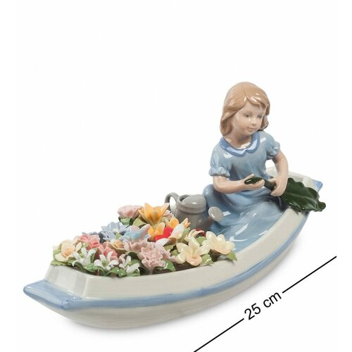 Композиция Девочка в цветочной лодке (Pavone) CMS-33/62 113-107372