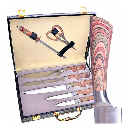 Набор ножей в чемодане 8 пр MB (х8)