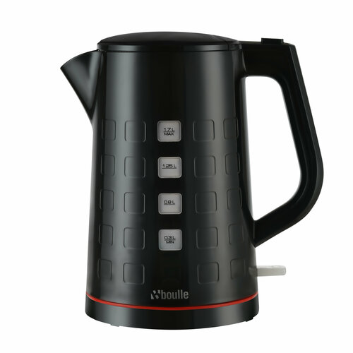 Чайник электрический Boulle 5251 1,7л автоотключение вращение на 360 контроллер STRIX Англия черно-красный