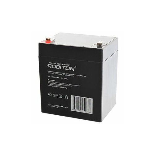 Аккумуляторная батарея ROBITON VRLA 12-4.5 12В 4.5 А·ч