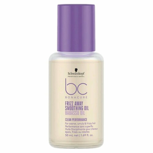 Schwarzkopf BC Bonacure Frizz Away Oil - Масло разглаживающее для жестких и непослушных волос 50 мл