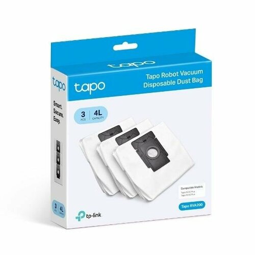 TP-Link Tapo RVA200 Одноразовый пылесборник для роботов-пылесосов Tapo