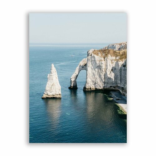 Постер, плакат на бумаге / Природа Франции - Море / Размер 40 x 53 см