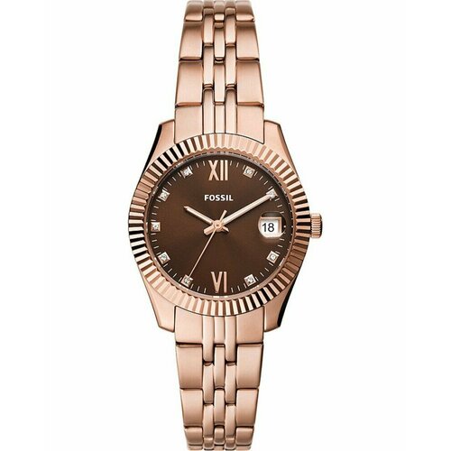 Наручные часы FOSSIL Scarlette, коричневый