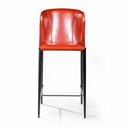 Комплект полубарных стульев ALBERT 10 шт красный цвет