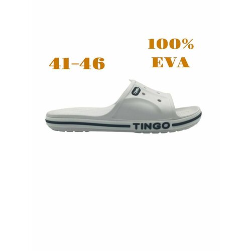 Шлепанцы Tingo, размер 45 (29.5см), белый