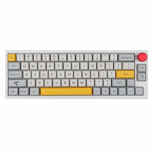 TH66 Pro Keyboard Budgerigar White Sushi