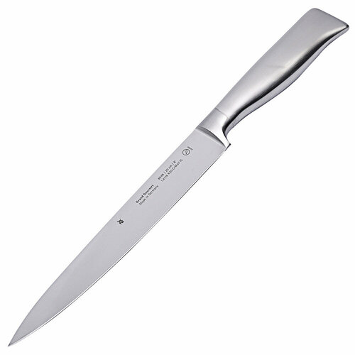 Нож разделочный Grand Gourmet из кованой высокоуглеродистой нержавеющей стали, 20 см, стальная рукоять, серия Ножи, наборы ножей, подставки и разделочные доски, WMF, 3201002724