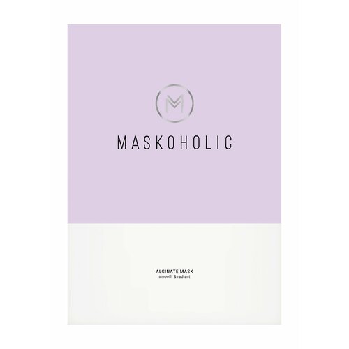MASKOHOLIC Альгинатная маска осветляющая с экстрактом шелковицы и вытяжкой из косточек красного винограда, 50г
