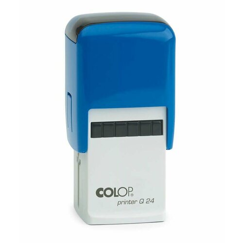 Colop Printer Q24 Автоматическая оснастка для печати/штампа (диаметр печати 24 мм./штамп 24 х 24 мм.), Синий