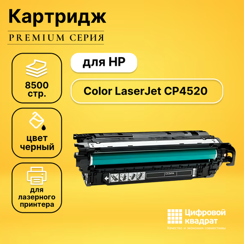 Картридж DS для HP LaserJet CP4520 совместимый