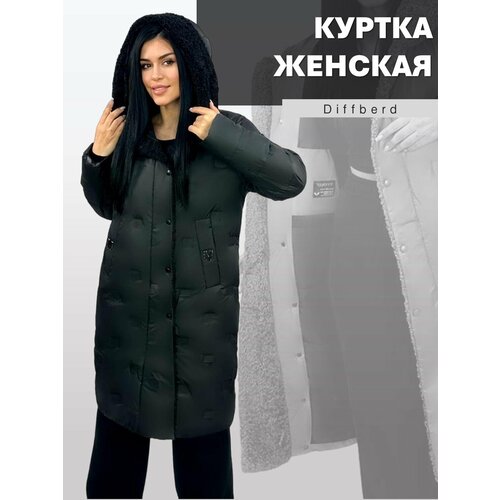 Куртка Diffberd, размер 58, черный