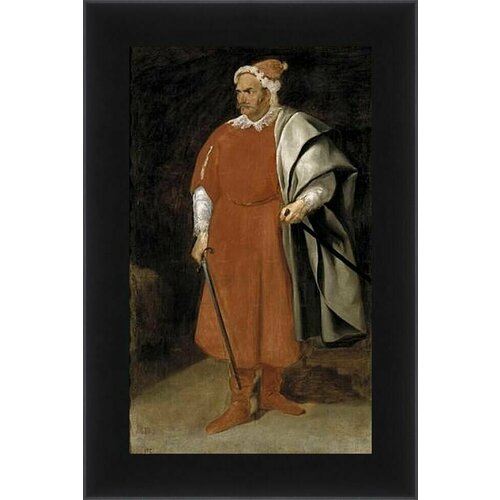 Плакат, постер на холсте The Buffoon Redbeard Cristobal de Castaneda y Pernia. Диего Веласкес. Размер 21 на 30 см
