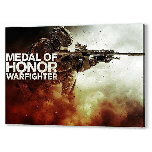 Плакат, постер на бумаге Medal Of Honor: Warfighter. Размер 21 х 30 см