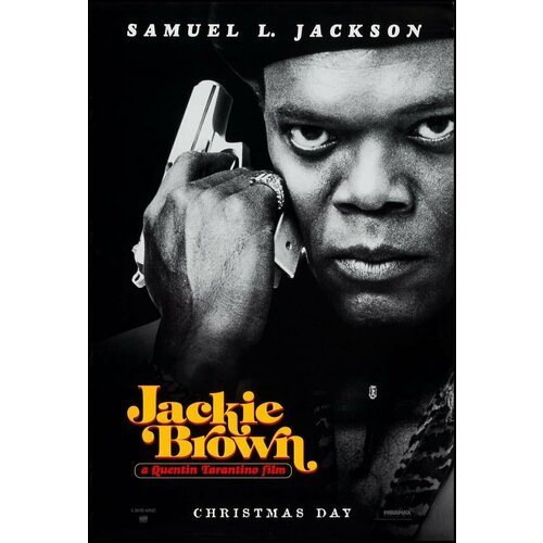 Плакат, постер на бумаге Джеки Браун (Jackie Brown, 1997г). Размер 42 х 60 см