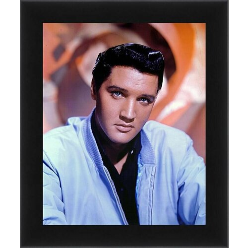Плакат, постер на холсте Элвис Пресли. Elvis Presley. Размер 30 х 42 см