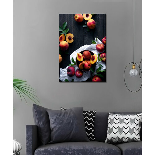 Картина/Картина на холсте для интерьера/Картина на стену/Картина для кухни/ - Нектарины 40х60