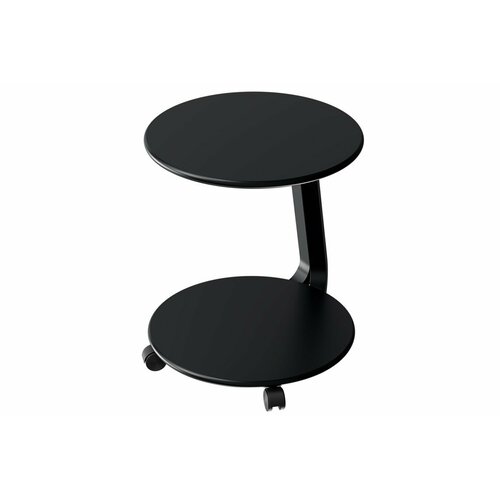 Приставной стол Hoff Оптима, 60,4х57,6х49 см, цвет черный