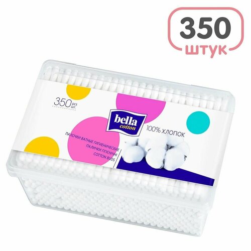 Ватные палочки Bella cotton 350шт х1шт