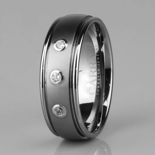 Кольцо обручальное CARRAJI, размер 22, металл