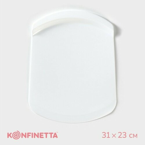 Лопатка кондитерская KONFINETTA «Апсара», 31×23 см, цвет белый