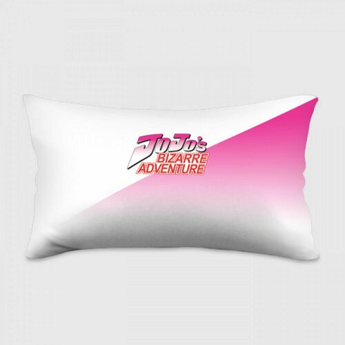 Подушка 3D антистресс Лого джоджо розовый треугольник