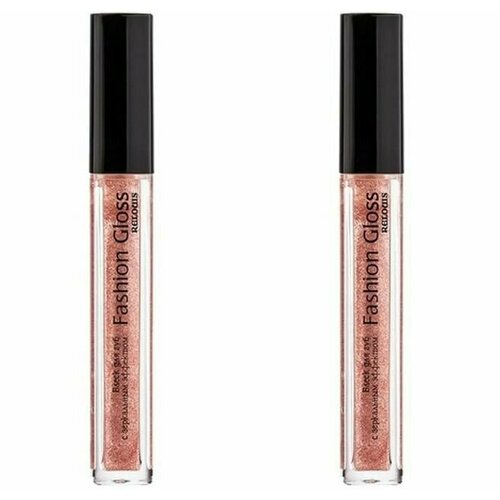 Relouis Блеск для губ Fashion Gloss, №13 Лоск Ниццы, 3.7 гр, 2 шт