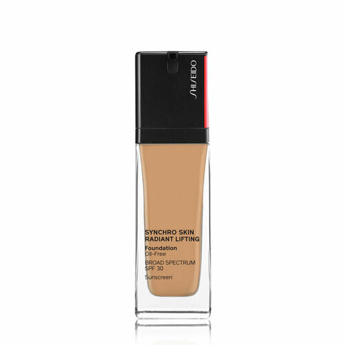 SHISEIDO Тональное средство с эффектом сияния и лифтинга Synchro Skin Radiant Lifting Foundation SPF 30 (350 Maple)