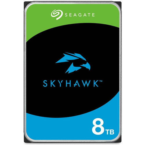 Seagate Жесткий диск Seagate SATA-III 8Tb ST8000VX010 Skyhawk (7200rpm) 256Mb 3.5"