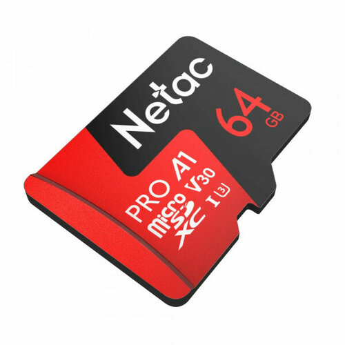 Карта памяти Netac MicroSD P500 Extreme Pro 64GB NT02P500PRO-064G-S