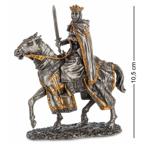 Фигурка Veronese "Конный рыцарь крестоносец" (олово) WS-820