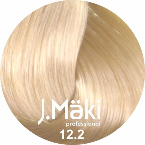 J.Maki Стойкий краситель для волос, 12.2 Суперблонд жемчужный, 60 мл
