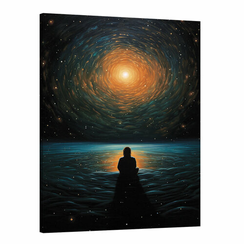 Интерьерная картина 50х70 "Раскрывая Тайны Вселенной"