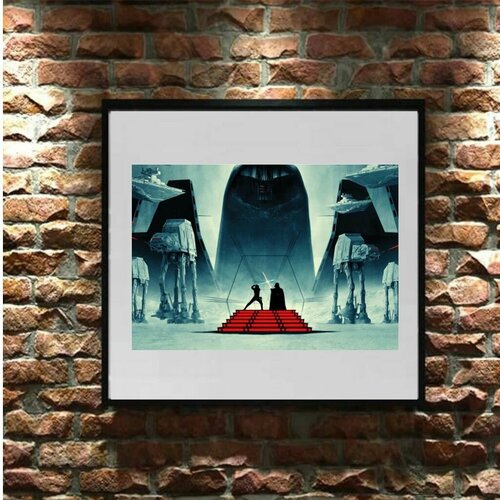 Постер "star wars empire strikes back 40th" Cool Eshe из коллекции "Любимые герои", А4