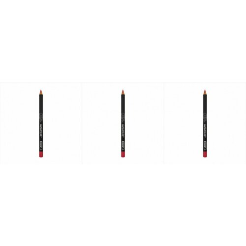Карандаш для губ Locean, Lipliner Wood Pencil #09, Red Coral, 3 уп