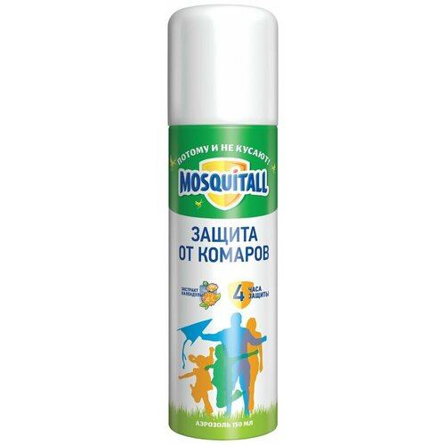 Аэрозоль Mosquitall Защита от комаров 150мл 1шт