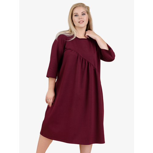 Платье НиРо, размер 70, бордовый
