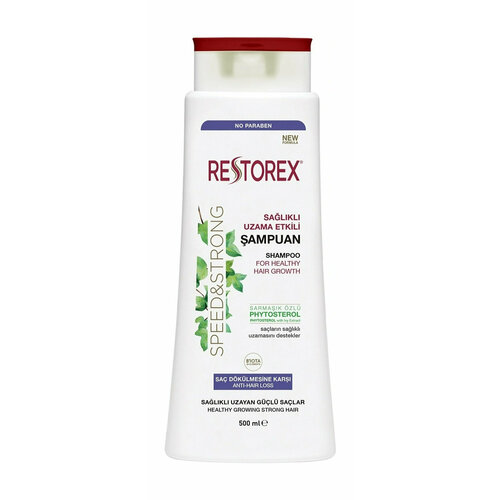 Шампунь для здорового роста и предотвращения выпадения волос Restorex Shampoo For Healthy Hair Growth Anti Hair Loss