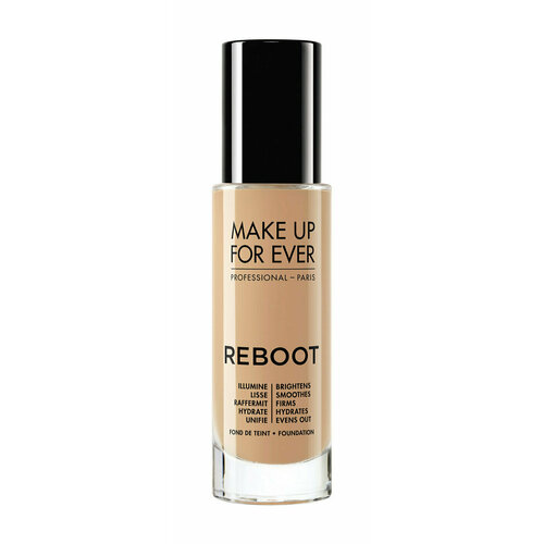 Увлажняющий и выравнивающий тональный флюид для лица Y328 Make Up For Ever Reboot Active Care-In-Foundation
