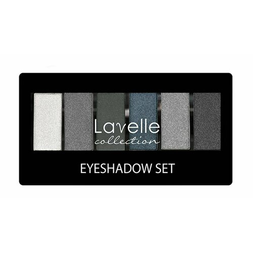 Палетка теней для век 2 серо-голубой Lavelle Collection Eeyshadow Set Palette