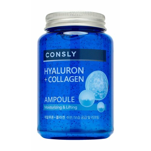 Укрепляющая ампульная сыворотка для лица с гиалуроновой кислотой и коллагеном / Consly Hyaluronic Acid & Collagen All-In-One Ampoule