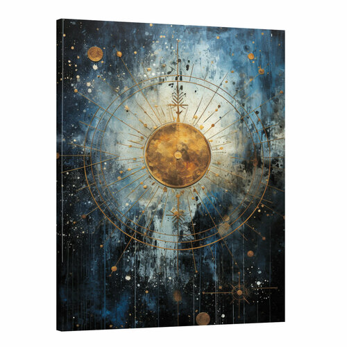 Интерьерная картина 50х70 "Астрологическое созвездие"