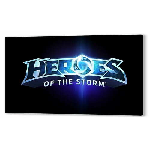 Плакат, постер на холсте heroes of the storm, blizzard entertainment, blue. Размер 30 х 42 см