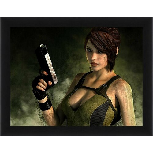 Плакат, постер на бумаге Tomb Raider. Размер 30х42 см