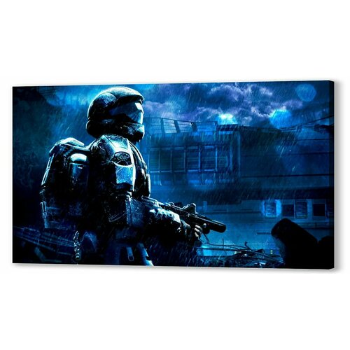Плакат, постер на бумаге Halo 3: Odst. Размер 21 х 30 см