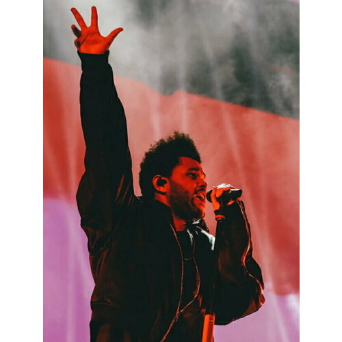 Плакат, постер на бумаге The Weeknd/Викенд/музыкальные/поп исполнитель/артист/поп-звезда/группа. Размер 21 х 30 см
